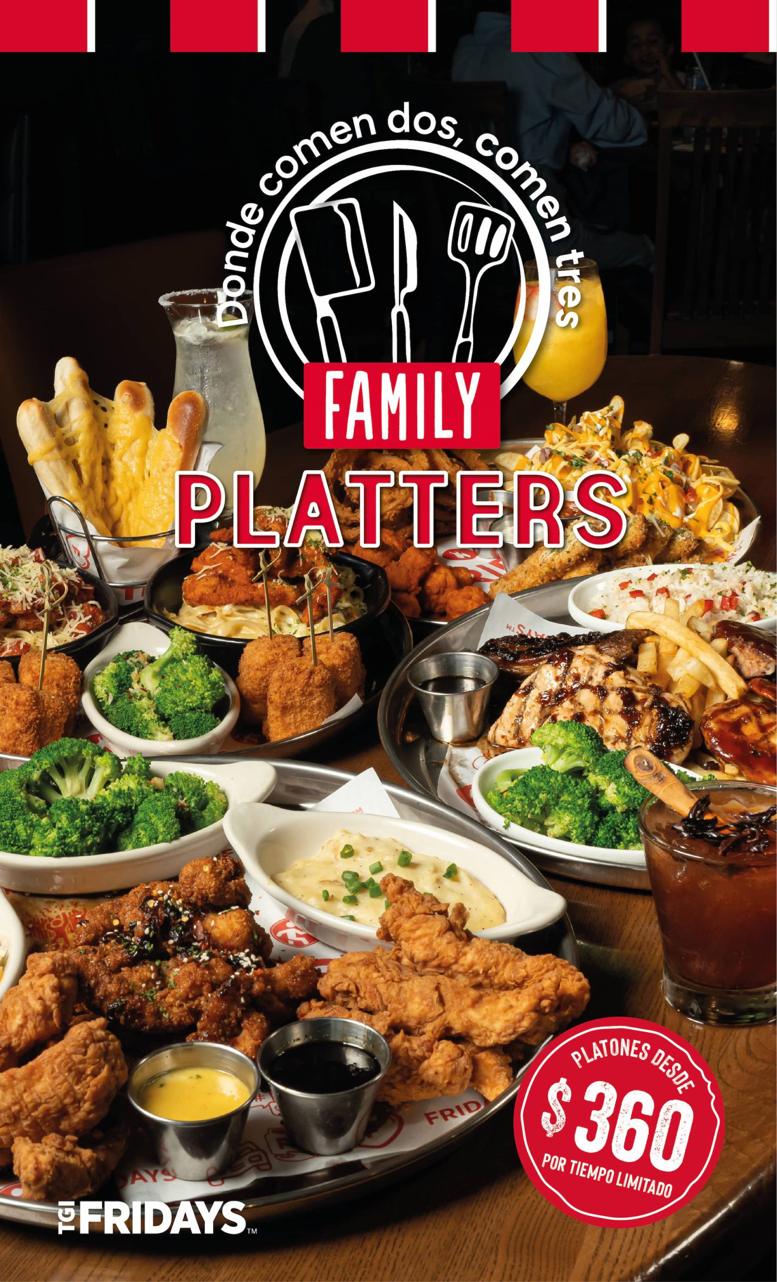 Menú Digital - Fridays Tampico